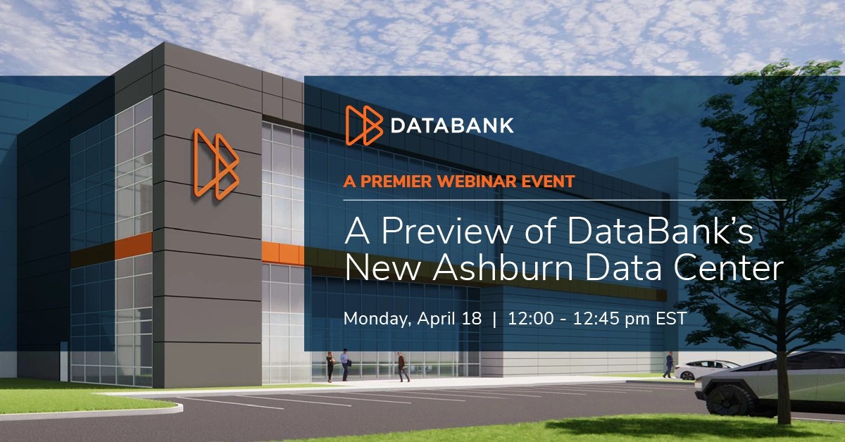 A Preview of DataBank’s New Ashburn Data Center, IAD3 - DataBank | Data ...