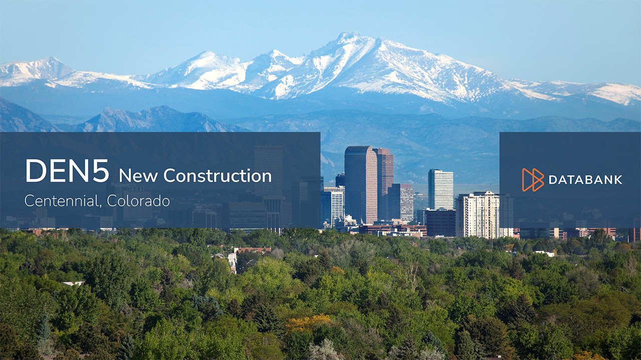 Watch the video of DataBank's Latest New Construction project in Denver ...