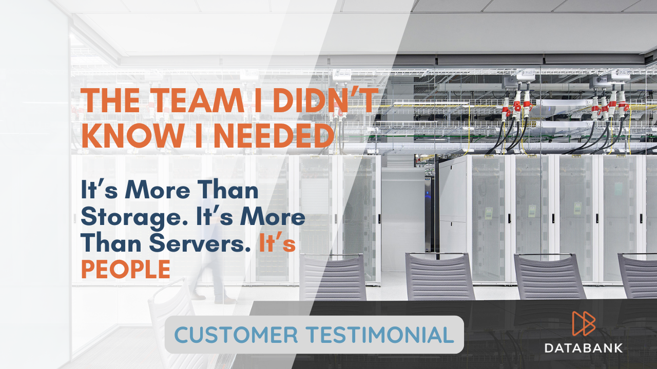 The Team I Didn't Know I Needed - DataBank | Data Center Evolved
